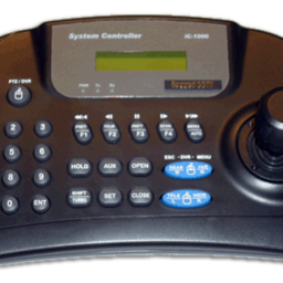 PTZ (pan/tilt/zoom) camera controllers for the analog style cameras