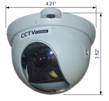 Analog Dome Cameras - 960H Dome Security Camera | 550icm