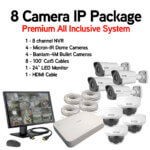 All inclusive multi-camera surveillance security system