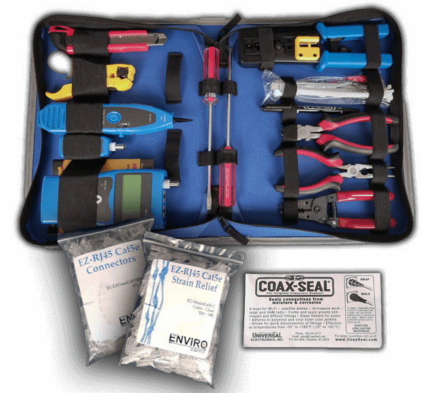 Large Professional Tool Kit Cat5e - Rugged Cams