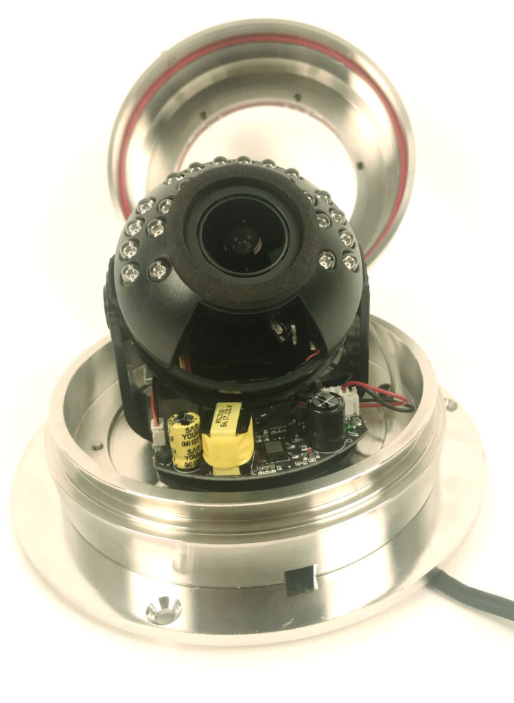 Stainless Steel Security Camera - Rugged Dome - RuggedCams