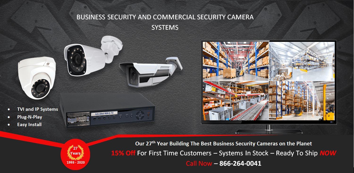Business Security Camera Systems - Industrial Security