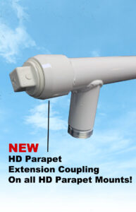 HD Parapet Wall Camera Mount - Rugged Cams